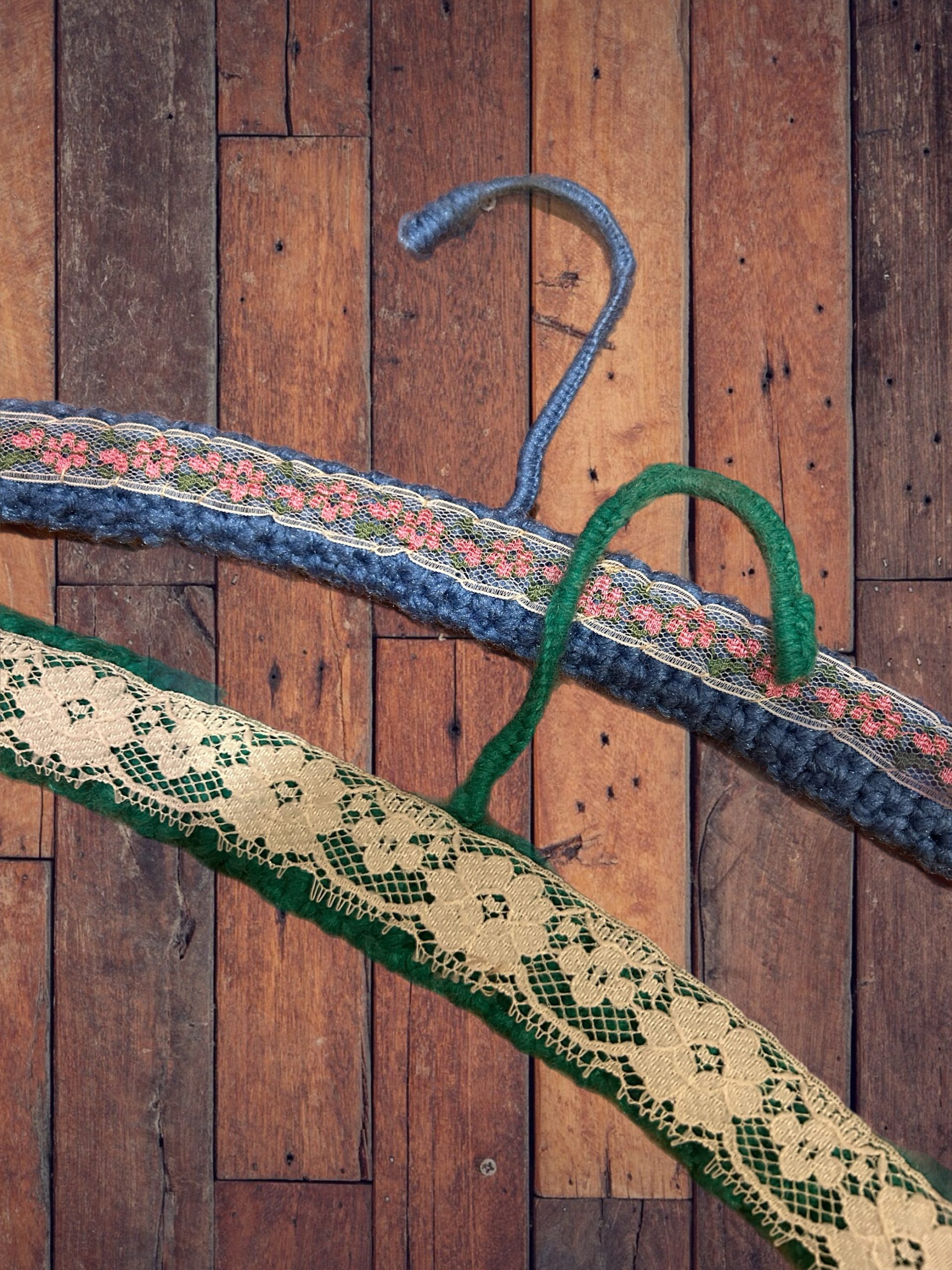 Crochet & Lace detailed Hangers – Happily Ever Chic